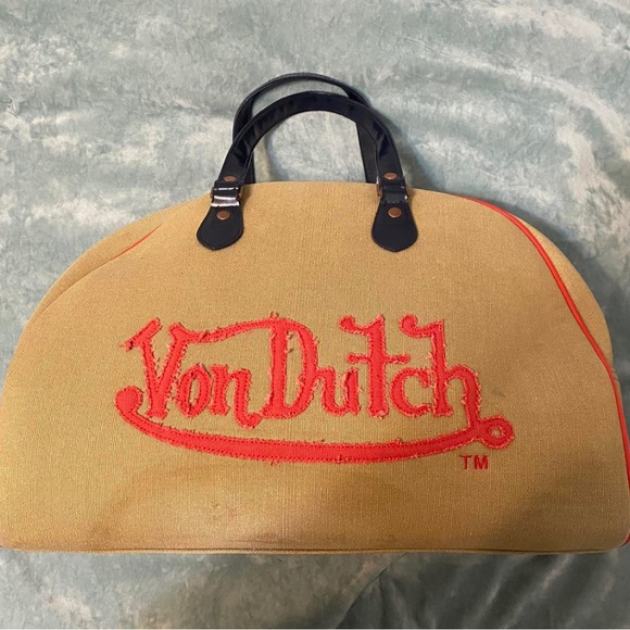 Von Dutch | Bags | Von Dutch Canvas Bag | Poshmark